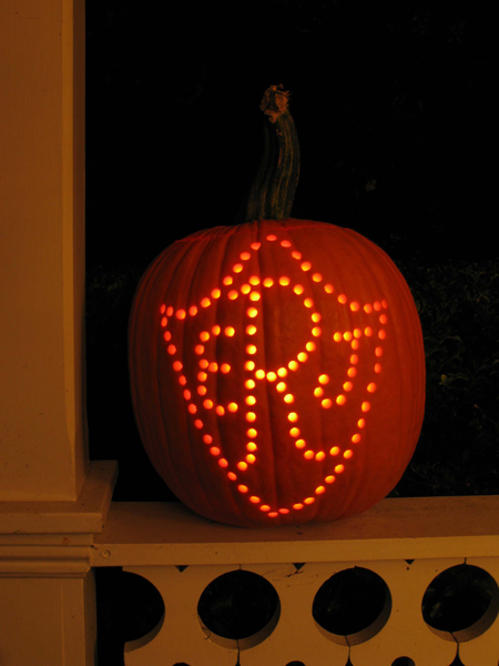 Monogrammed Pumpkin - Make: