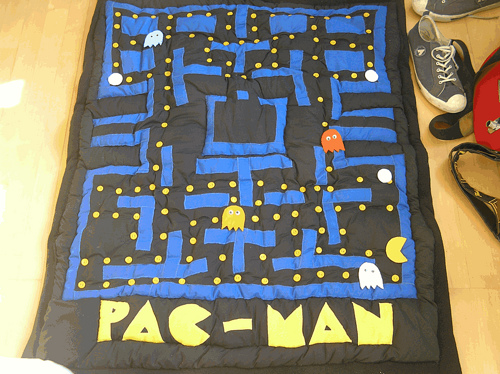 Pac-Man Game Quilt - Make: