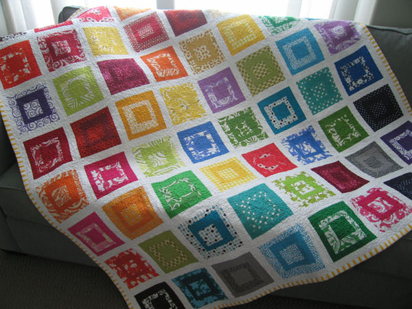 Finished Paintbox Quilt and Tutorial - Make: