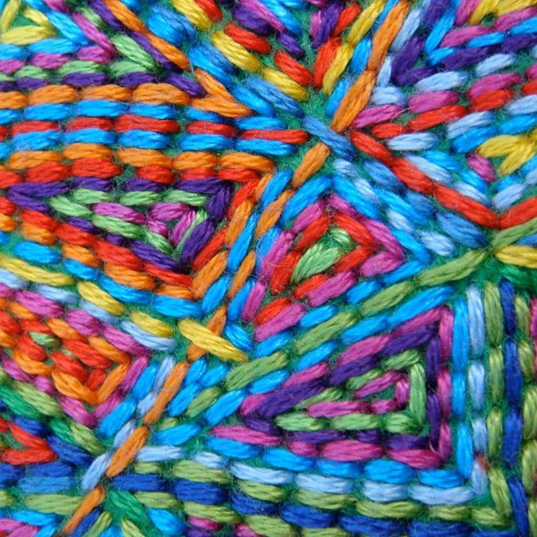 A.M. Eye Candy - Freeform Embroidery - Make: