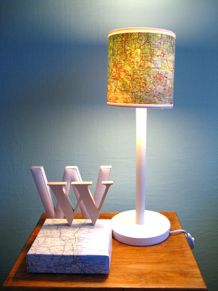 HOW TO - Map Lamp - Make: