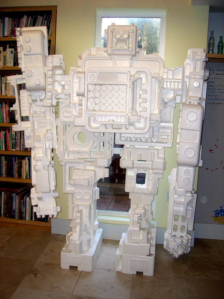 Styrofoam Robot - Make: