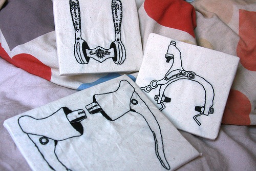 Embroidered Italian Bike Parts - Make: