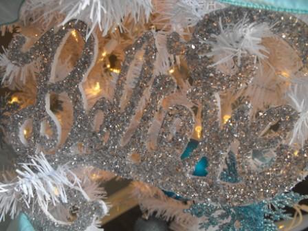 HOW TO - Glittery Word Decorations - Make: