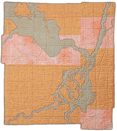 Map Quilts - Make: