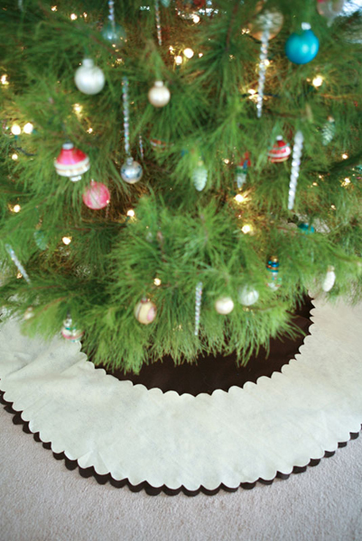 HOW TO - No-Sew Tree Skirt - Make: