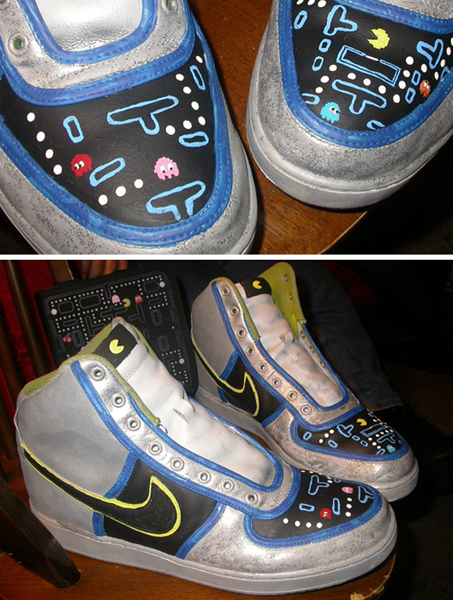 Customized PacMan Nikes - Make:
