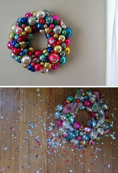 Ornament Wreath Safety Tips - Make: