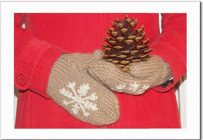 HOW TO - Snowflake Mittens - Make:
