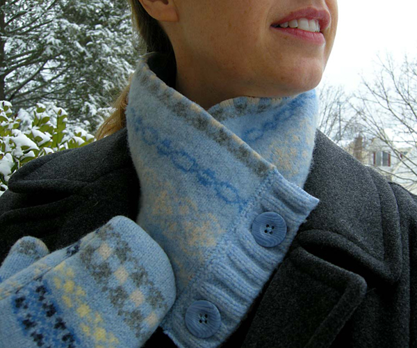 HOW TO - Fast Felted Scarflette - Make: