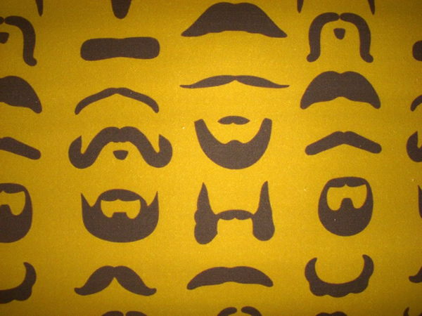 Limited Edition Mustache Fabric from Sew Bettie - Make: