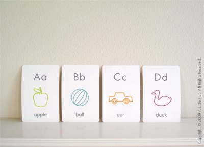 Alphabet Flash Cards - Make: