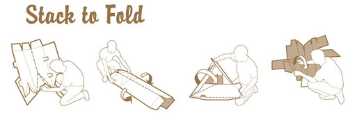 Stack to Fold modular cardboard furniture - Make: