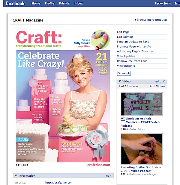 Become a CRAFT Fan on Facebook and Win! - Make: