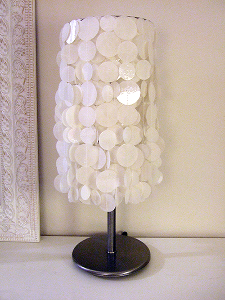 Faux Capiz Shell Lampshade - Make:
