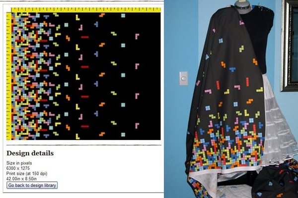 The Creation Process of Tetris-Inspired Fabric - Make: