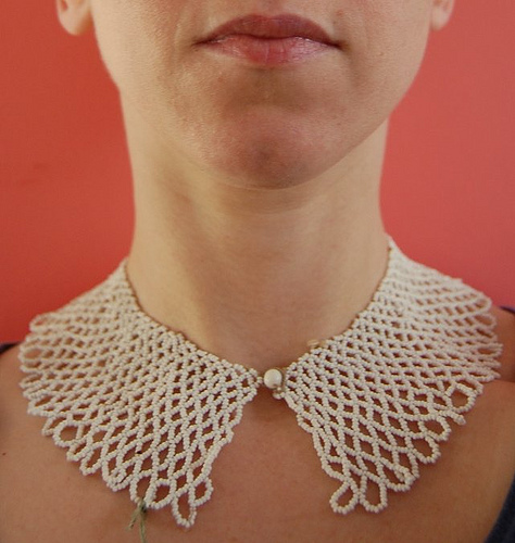 A.M. Eye Candy - Vintage Beaded Collar - Make: