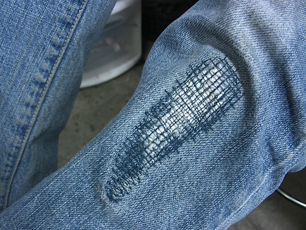 How-To: Patching Pants with Stylish Stitches | Make: