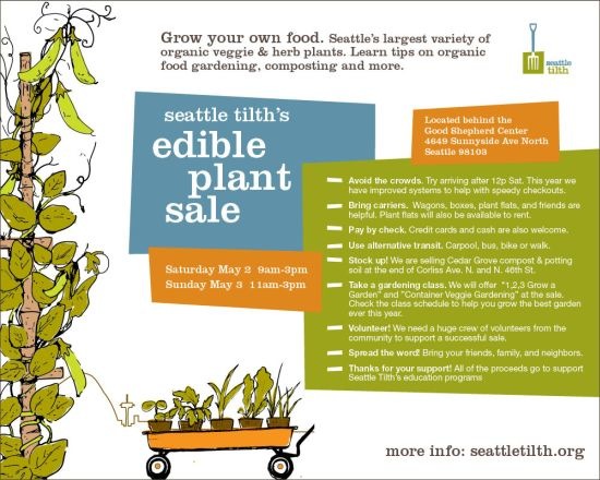 Seattle Tilth Edible Plant Sale - Make:
