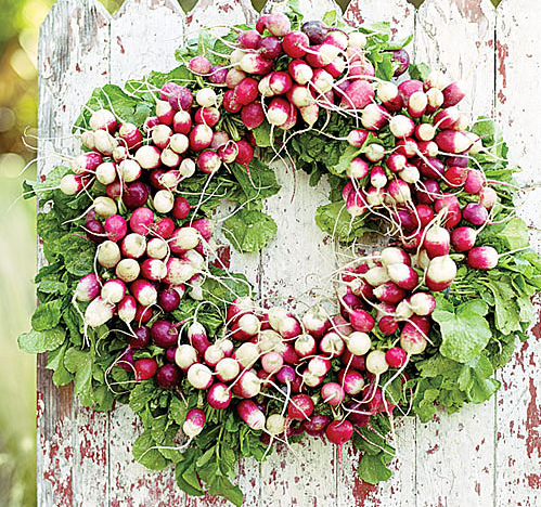 How-To: Make a Radish Wreath - Make: