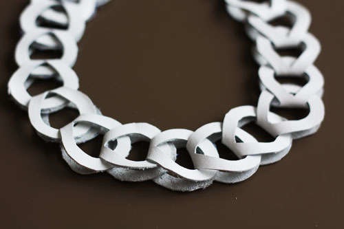 How-To: Leather Chain Necklace - Make: