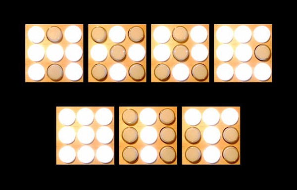 3x3 button-animated matrix - Make: