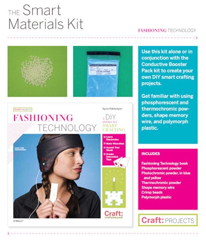 Fashioning Technology Smart Materials Kit - Make: