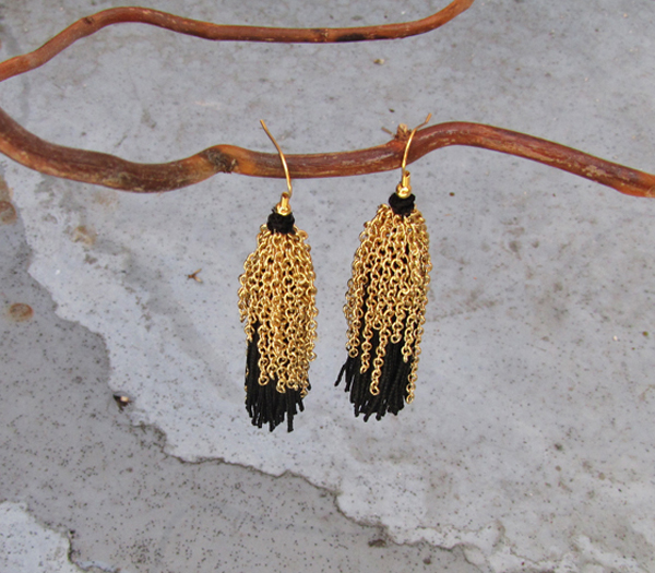 How-To: Chain Tassel Earrings - Make: