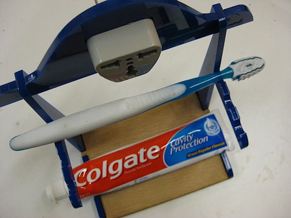 Over-the-Socket Toothbrush Holder - Make: