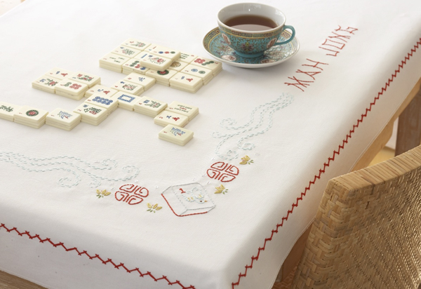 Mah Jong Embroidery Pattern | Make: