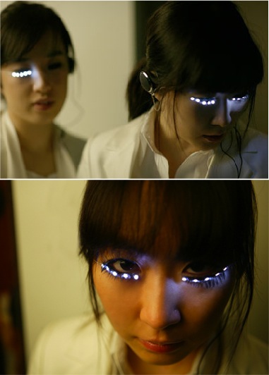 LED Eyelashes - Make: