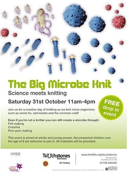 Big Microbe Knit in the UK - Make: