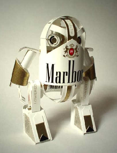 Sculptures from Packaging - Make: