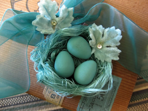 Vintage Thread Bird Nests - Make: