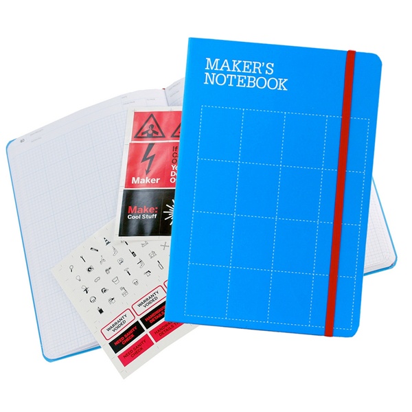 FREE Makers Notebook on all orders over $75 - Make: