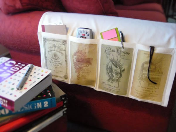 How-To: Arm Rest Organizer From Napkins - Make: