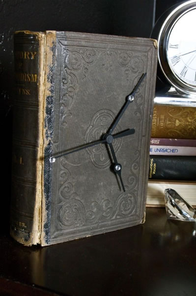 How-To: Book Clock - Make: