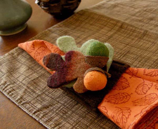 Acorn Napkin Rings - Make: