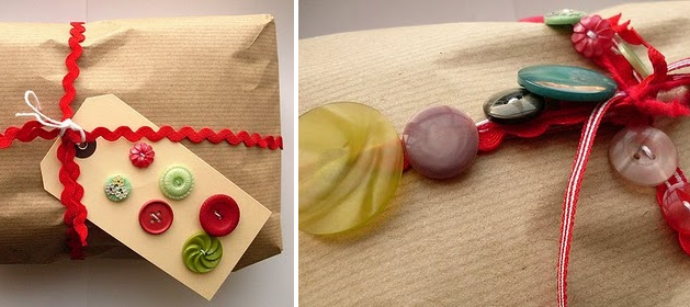 Incorporating Buttons Into Gift Wrap - Make: