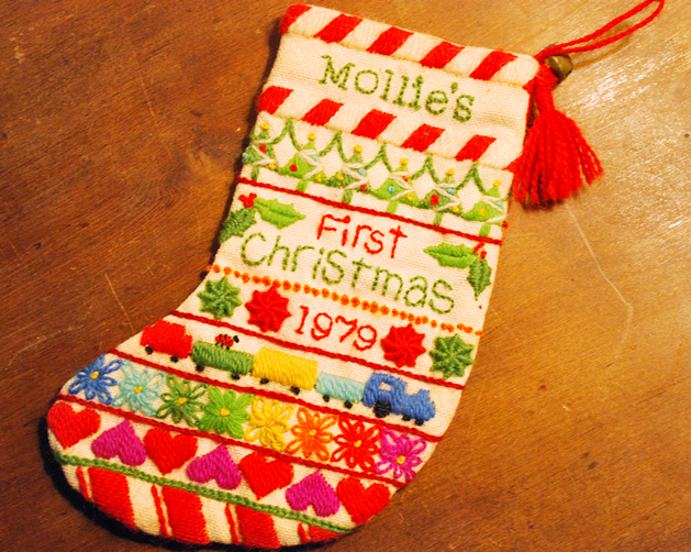 Crewel Christmas Stocking - Make:
