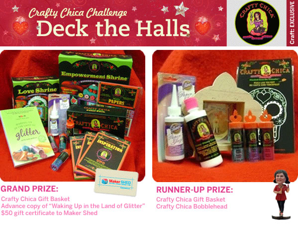 Crafty Chica Challenge: Deck The Halls Winners - Make: