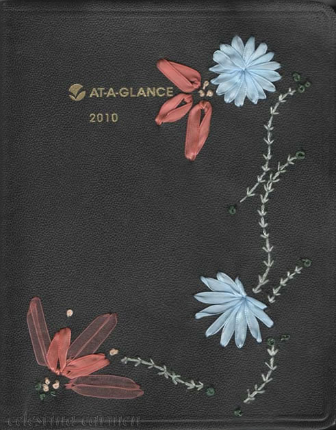 Embroidered Datebook - Make: