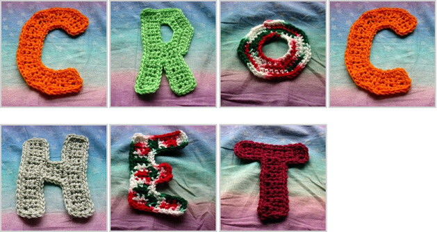 Crochet Letters - Make: