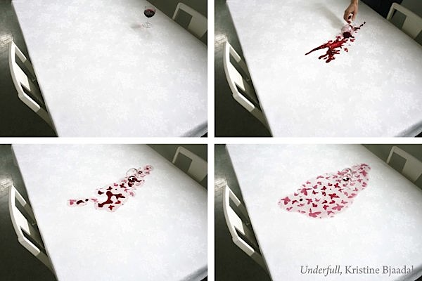 Tablecloth Reveals Pattern After Spills - Make: