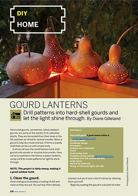 How To: Gourd Lanterns - Make: