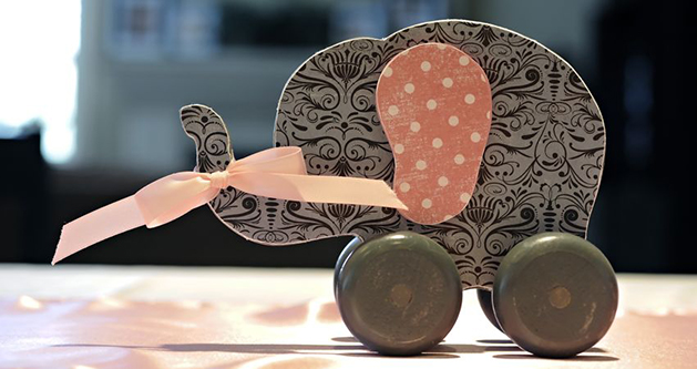 Elephant Push Toy - Make: