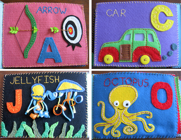 Stitched Alphabet Book - Make:
