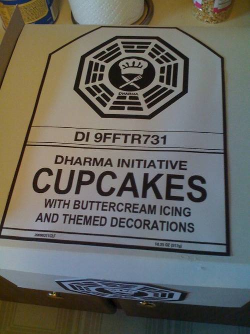 Dharma Initiative Cupcake Holder for Lost Finale - Make: