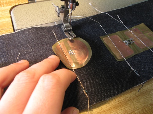 Sew-Through Soft Circuits - Make: