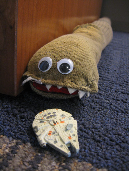 Space Slug Door Draft Blocker - Make: